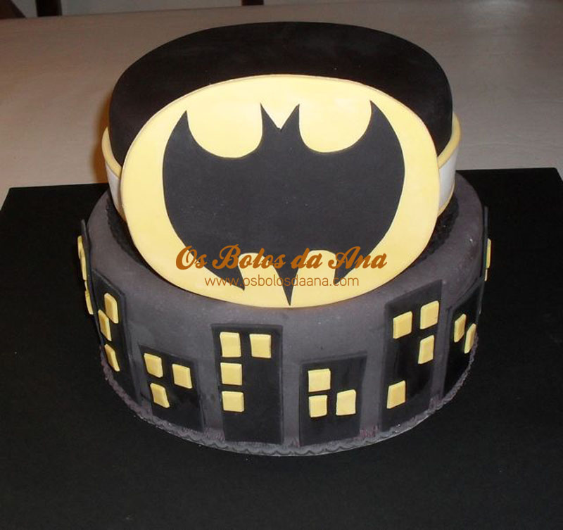 Os Bolos da Ana: Bolos Decorados Batman